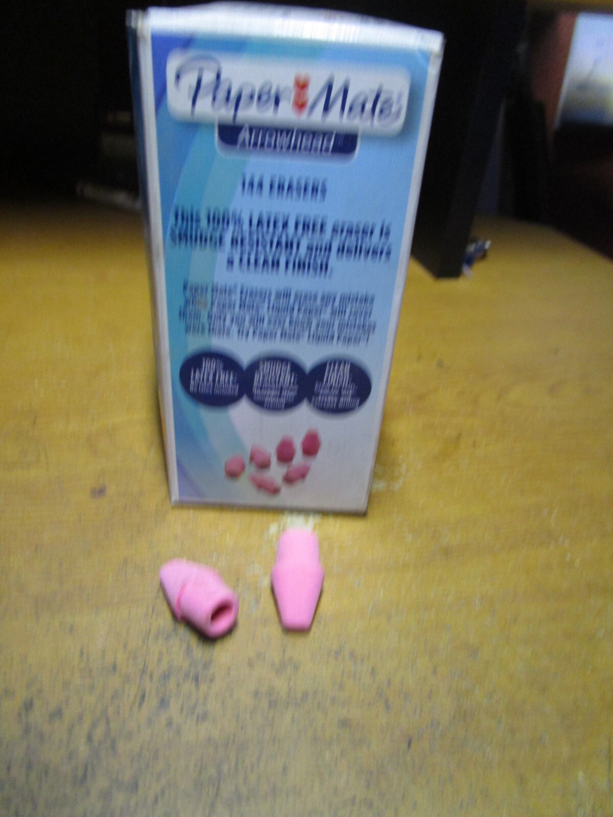 Eraser Arrowhead Caps 1 Gross/Box QTY 144 | eBay