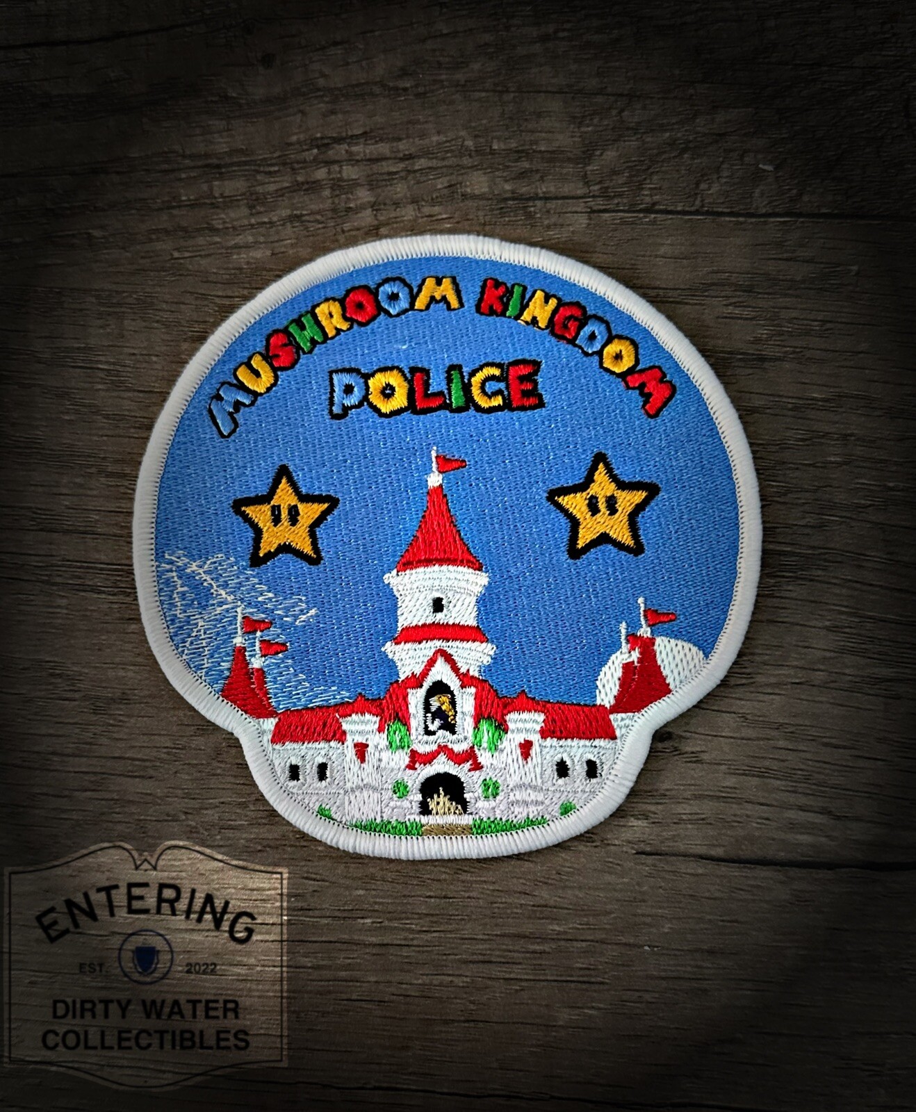 Super Mario Mushroom Kingdom Police Cosplay Patch | eBay