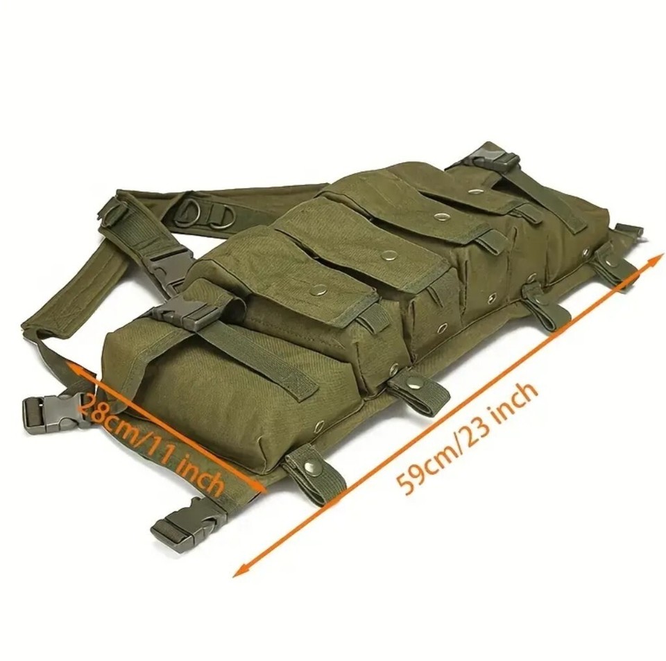 Outdoor Hunting Recon Gear Chest Rig With Magazine Pouches | eBay