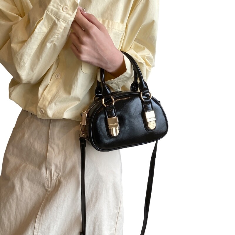 Fashion Shoulder Bag for Women Mini Bag PU Leather Crossbody Bag Simple ...