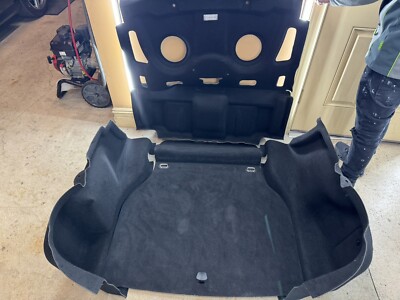 2010-2019 JAGUAR XJ XJR REAR TRUNK CARGO SPARE FLOOR CARPET COVER MAT ...