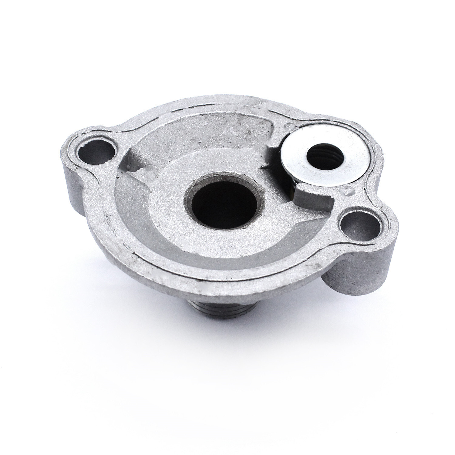 SBC Oil Filter Adapter Spin On Bypass BBC for Chevy 327 350 383 305 396 ...