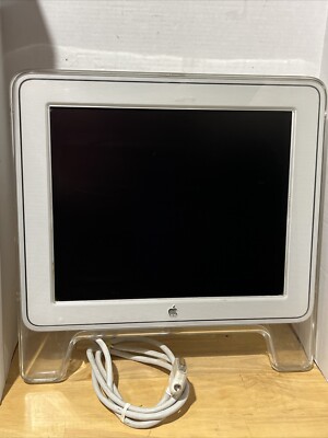 Apple Studio Display M7649 17" LCD Monitor 2001 for Power Mac TESTED ...