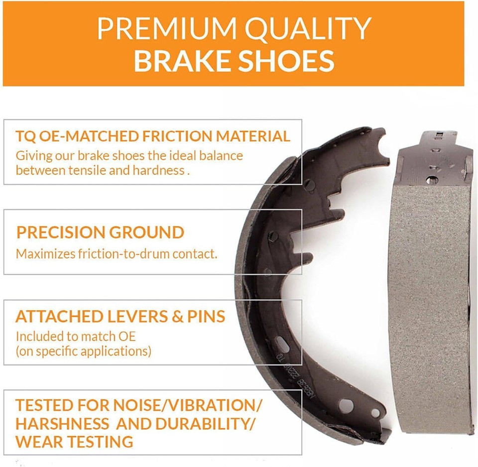 Rear Parking Brake Shoes for Kia Sportage Optima Hyundai Sonata Elantra ...