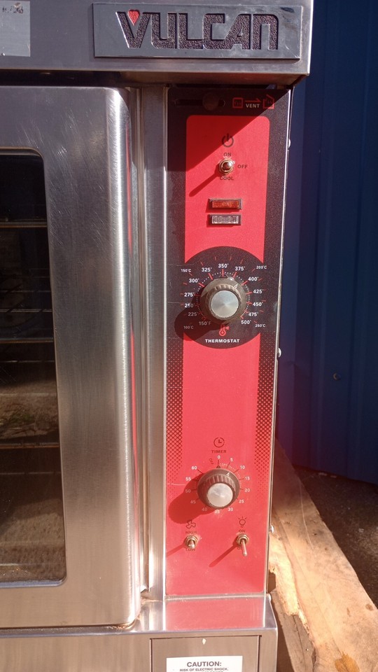 Vulcan VC4ED 480v Single Deck Full Size Electric Convection Oven | eBay