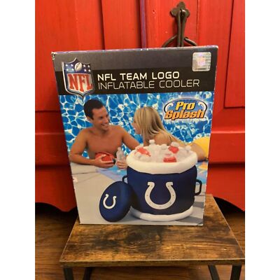 New in Box NFL Team Inflatable Cooler Indianapolis Colts Football ...