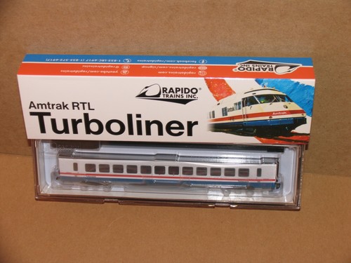 Rapido N Scale Amtrak RTL Turboliner Coach Car 185 Phase III Late ...