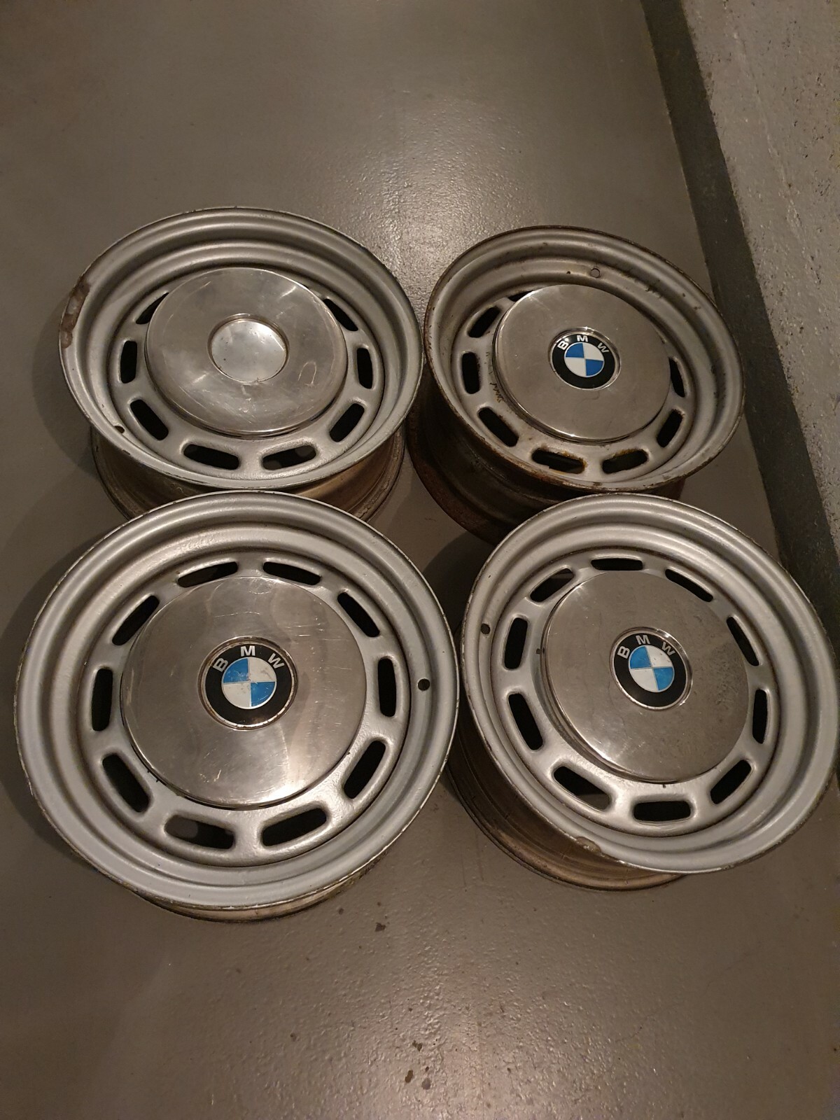 BMW E3, E9, E12 rare wheels 6jx14h2 steel rim | eBay