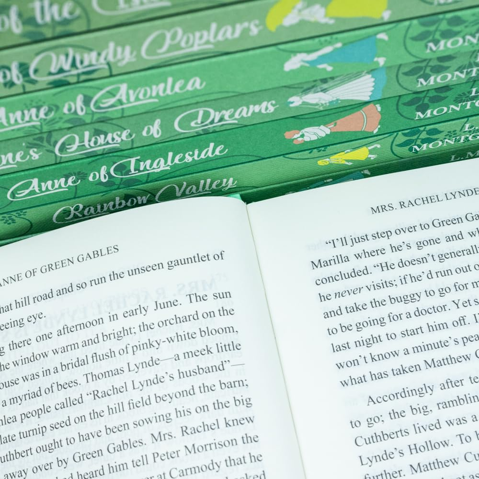 The Complete Collection of Anne of Green Gables 8 Hardback Deluxe Set ...