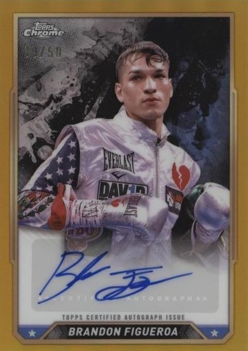 2024 Topps Chrome - Chrome Autographs Brandon Figueroa, Brandon ...