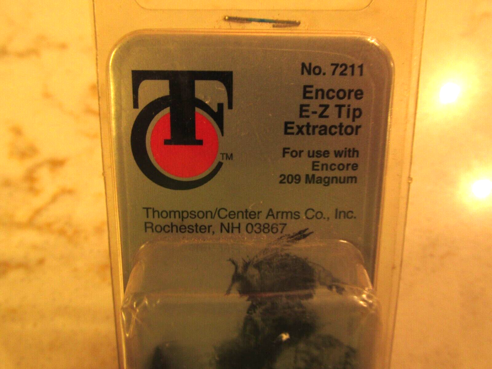 NEW Thompson Center Encore 209 Magnum E-Z Tip Extractor Muzzleloader TC ...