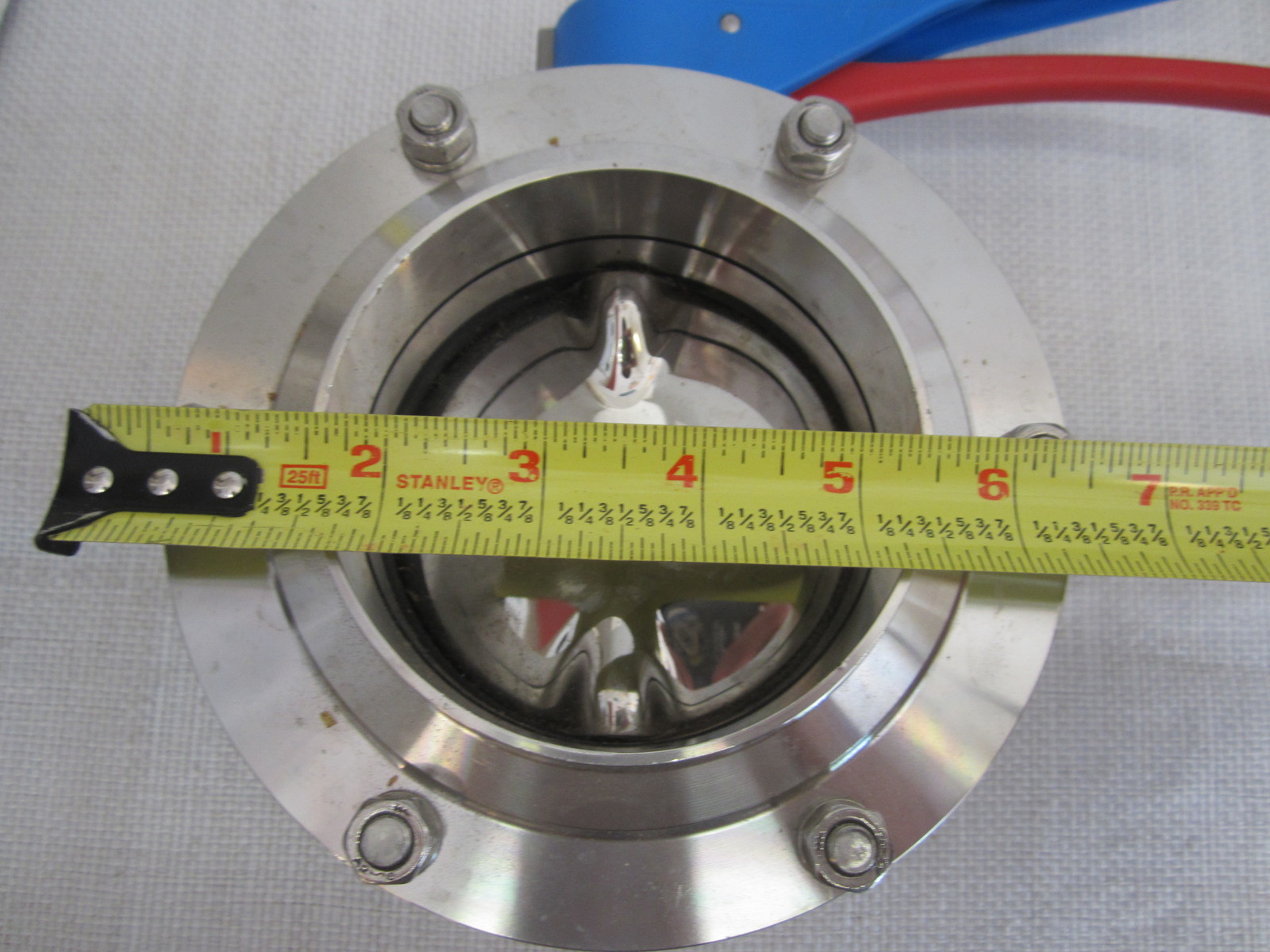 SUDMO 4” SS MANUALLY CONTROLLED BUTTERFLY VALVE 1.4404 4” PN10 | eBay UK