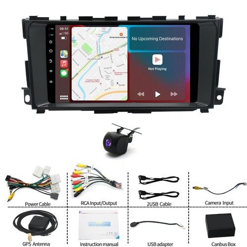 For 2017 2018 Nissan Altima Apple Carplay Android 13.0 Car Stereo Radio ...