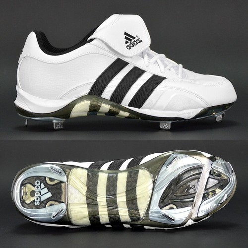 Adidas Excelsior 5 Low Men's Baseball Shoes Steel Studs White/Black 38 ...