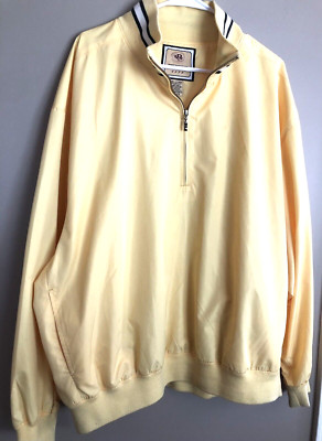 JOEY RODOLFO Yellow Windbeaker Jacket Size XL | eBay