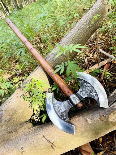 Vintage Double Headed Axe - Ideal for Lumberjack or Survival Use | eBay