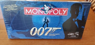NEW Monopoly JAMES BOND 007 Collector's Edition 2006 Game [ SEALED ] | eBay