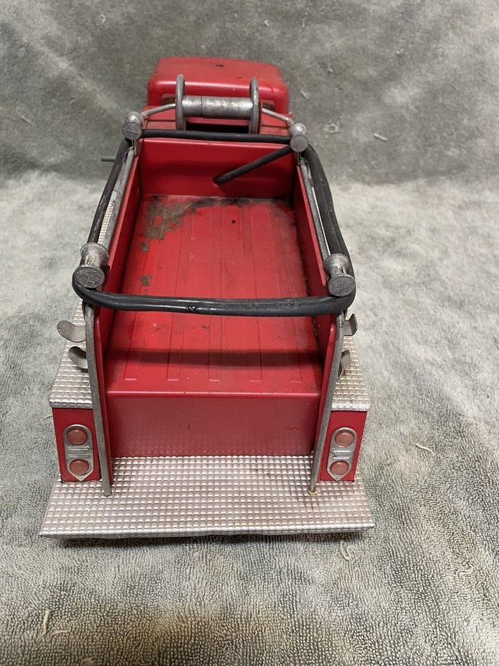Tonka No 5 Pumper Ladder Fire Truck Pressed Steel USA missing parts | eBay