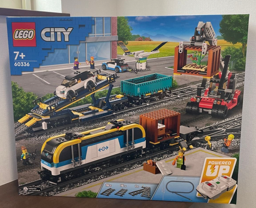 Lego 60336 City Freight Train Blocks Kids Toy Train Remote Control ...