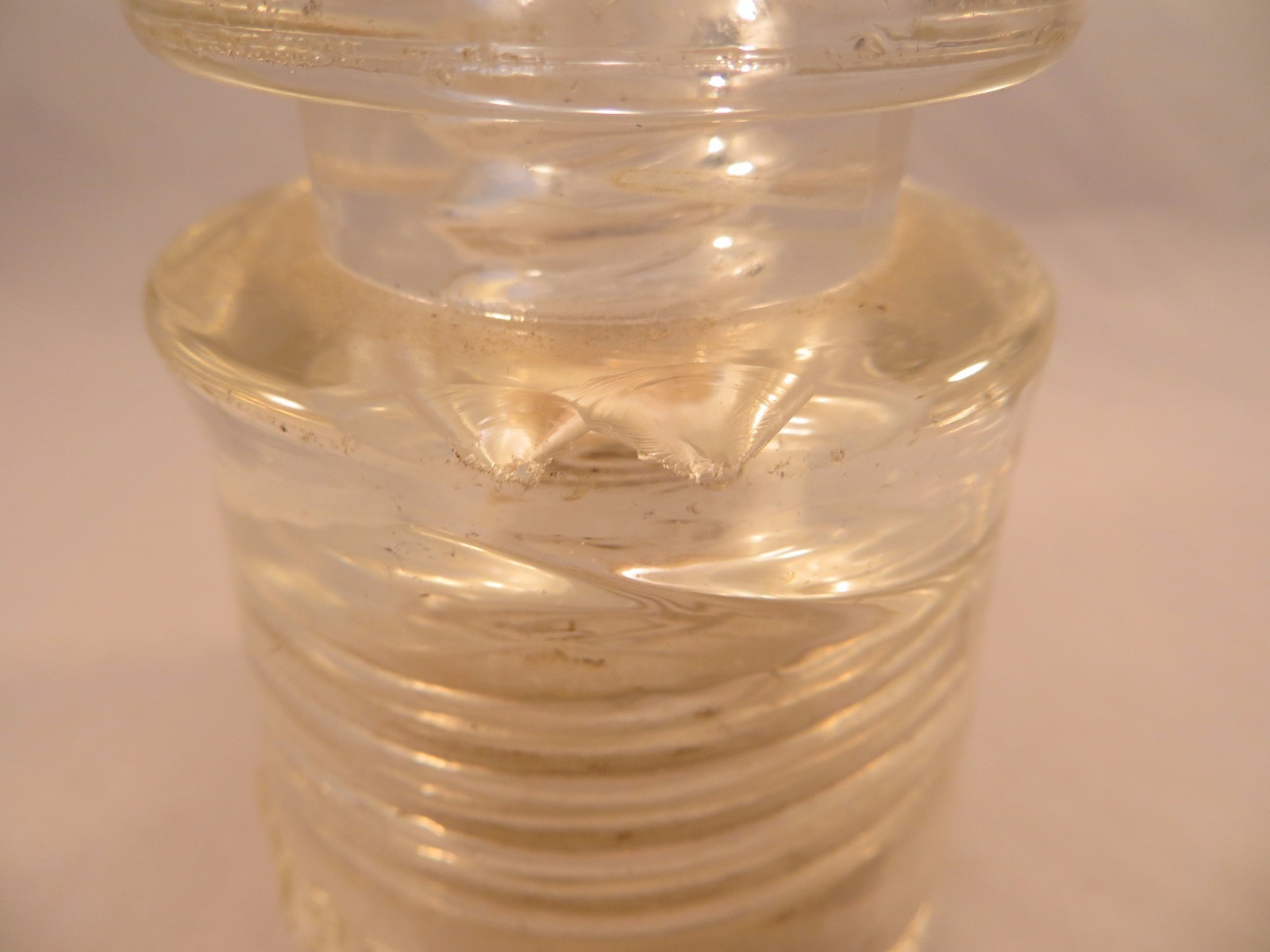 Vintage "MADE IN U.S.A." Pyrex Glass Insulator DD | eBay