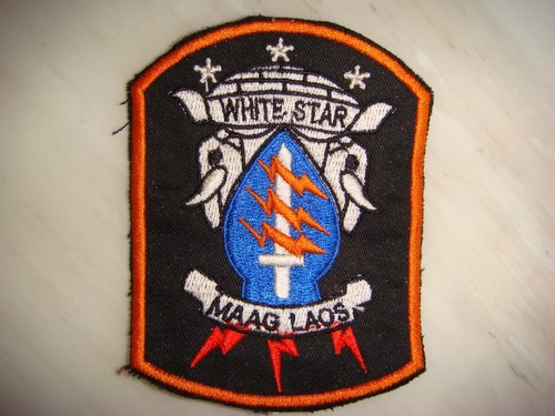US MAAG LAOS - WHITE STAR, VIETNAM WAR PATCH | eBay
