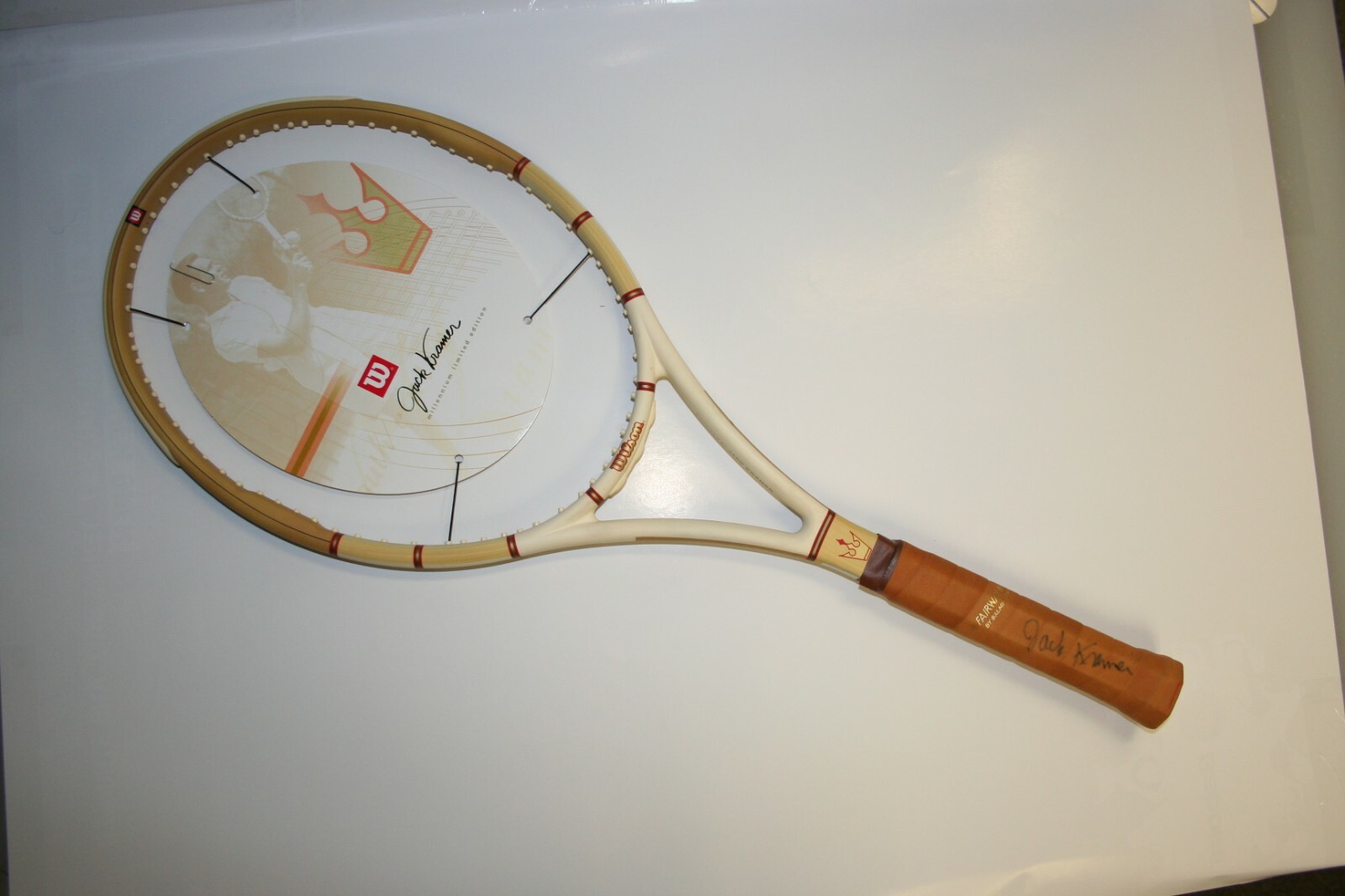 Jack Kramer Autograph Limited Edition, Wilson Pro Staff tennis racquet ...