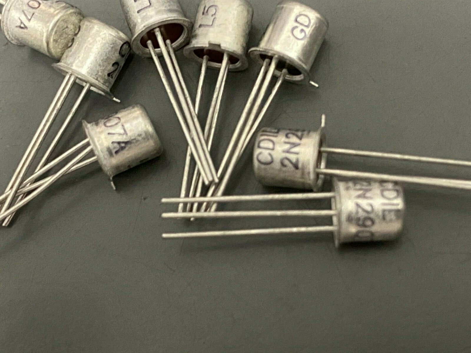 2N2907A - 10 pcs LOT - Trans GP BJT PNP 60V 0.6A 500mW 3-Pin TO-18 | eBay