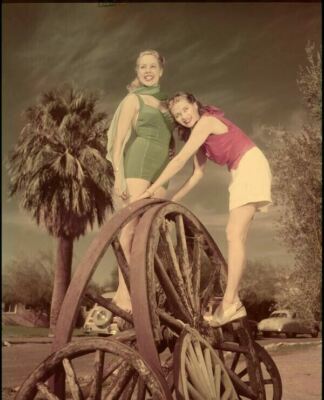 Yvonne De Carlo Pat Starling Pin Up Palm Springs Rare Original 5x4 ...