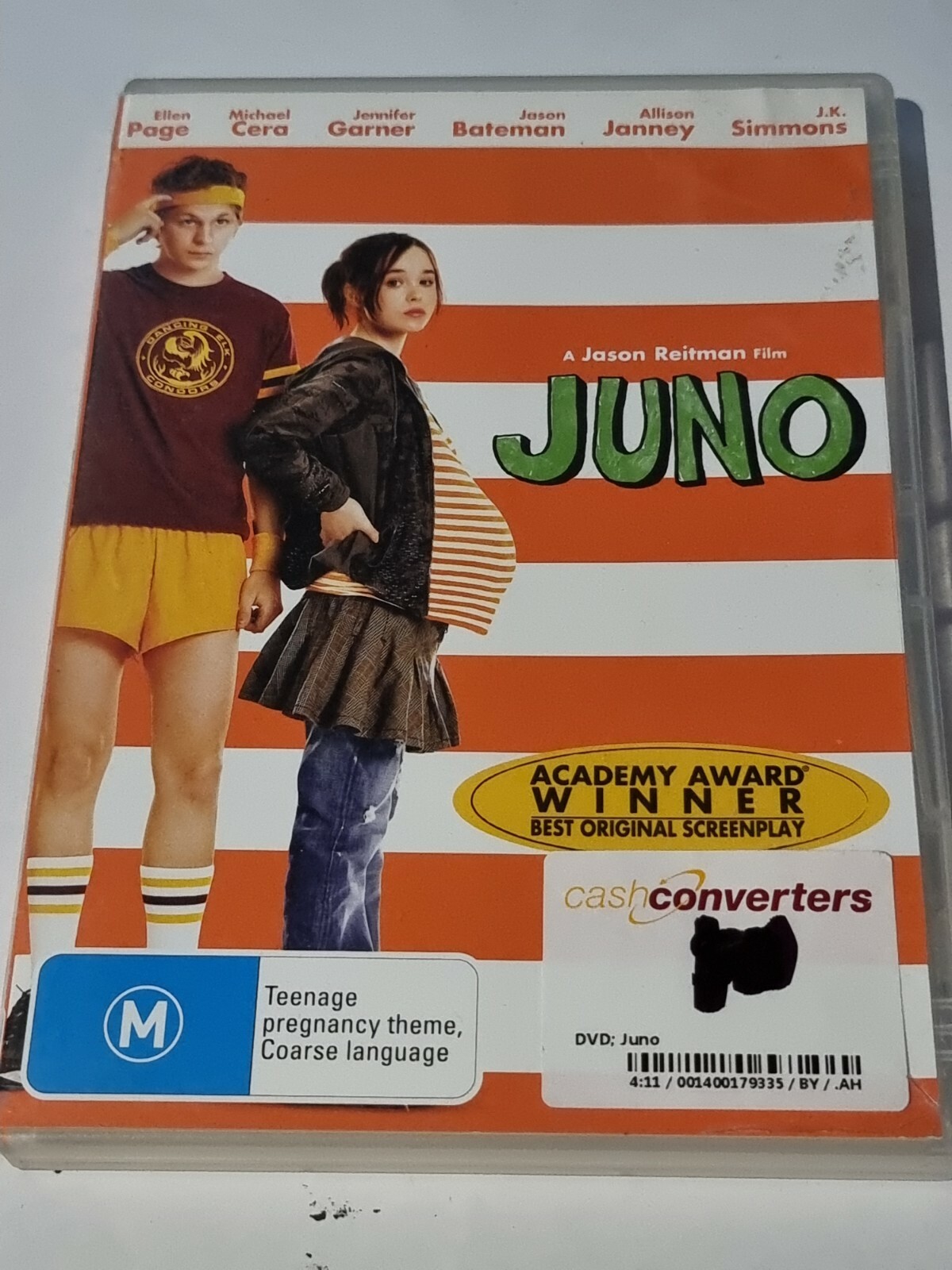 Juno (DVD, 2008) Region 4 Ellen Page, Michael Cera bh397 | eBay