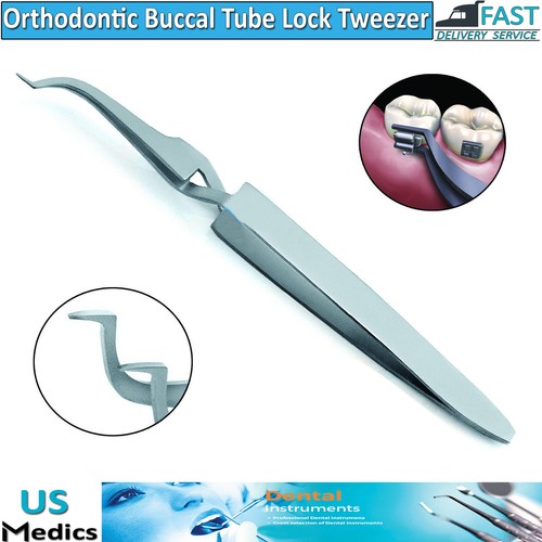 Buccal Tube Tweezer Lock Style orthodontics for holding positioning ...