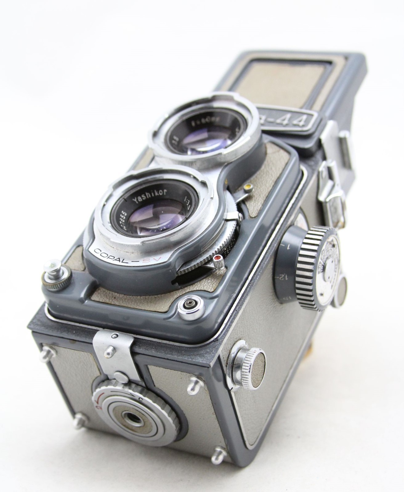 Yashica 44 Baby Grey, 4x4 camera, lens Yashikor 3.5/60mm & original ...