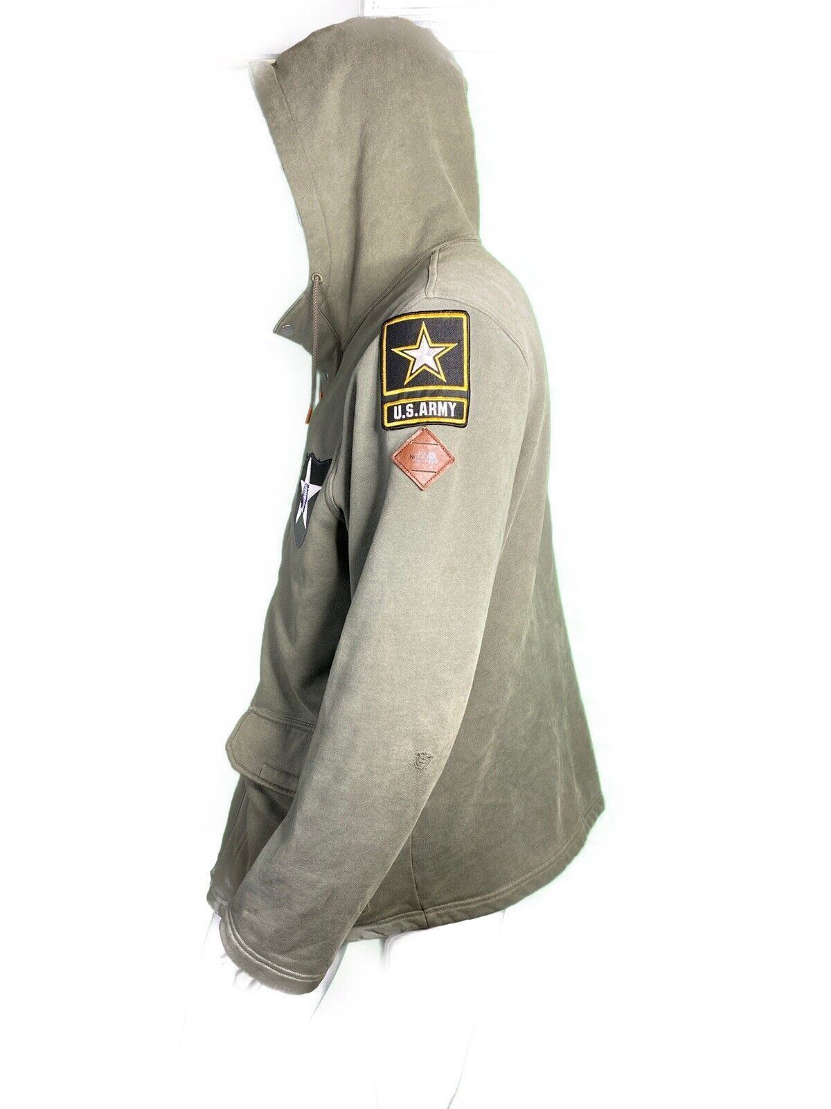 The North Face Men's US ARMY Soft Shell FullZip Cold … - Gem