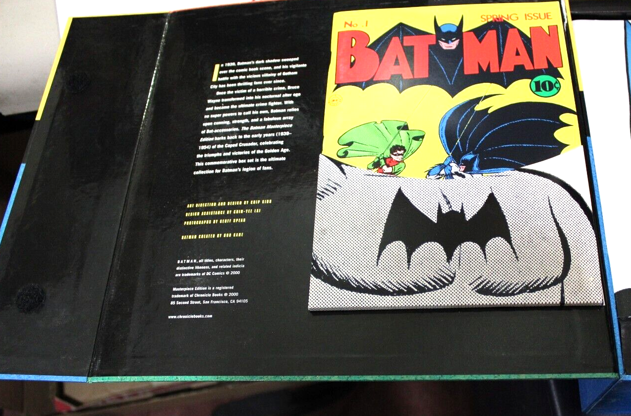Batman Masterpiece Edition, Batman NO.1 Comic, Golden Age Book, Figure ...