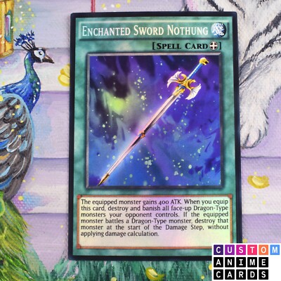 Enchanted Sword Nothung ANIME EFFECT HOLO card | eBay