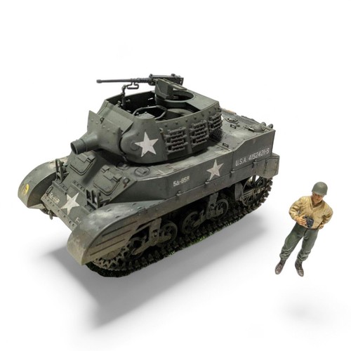 US Army M8 Self-Propelled Howitzer 1/35 Plastic Model Kit, Tamiya, Used ...