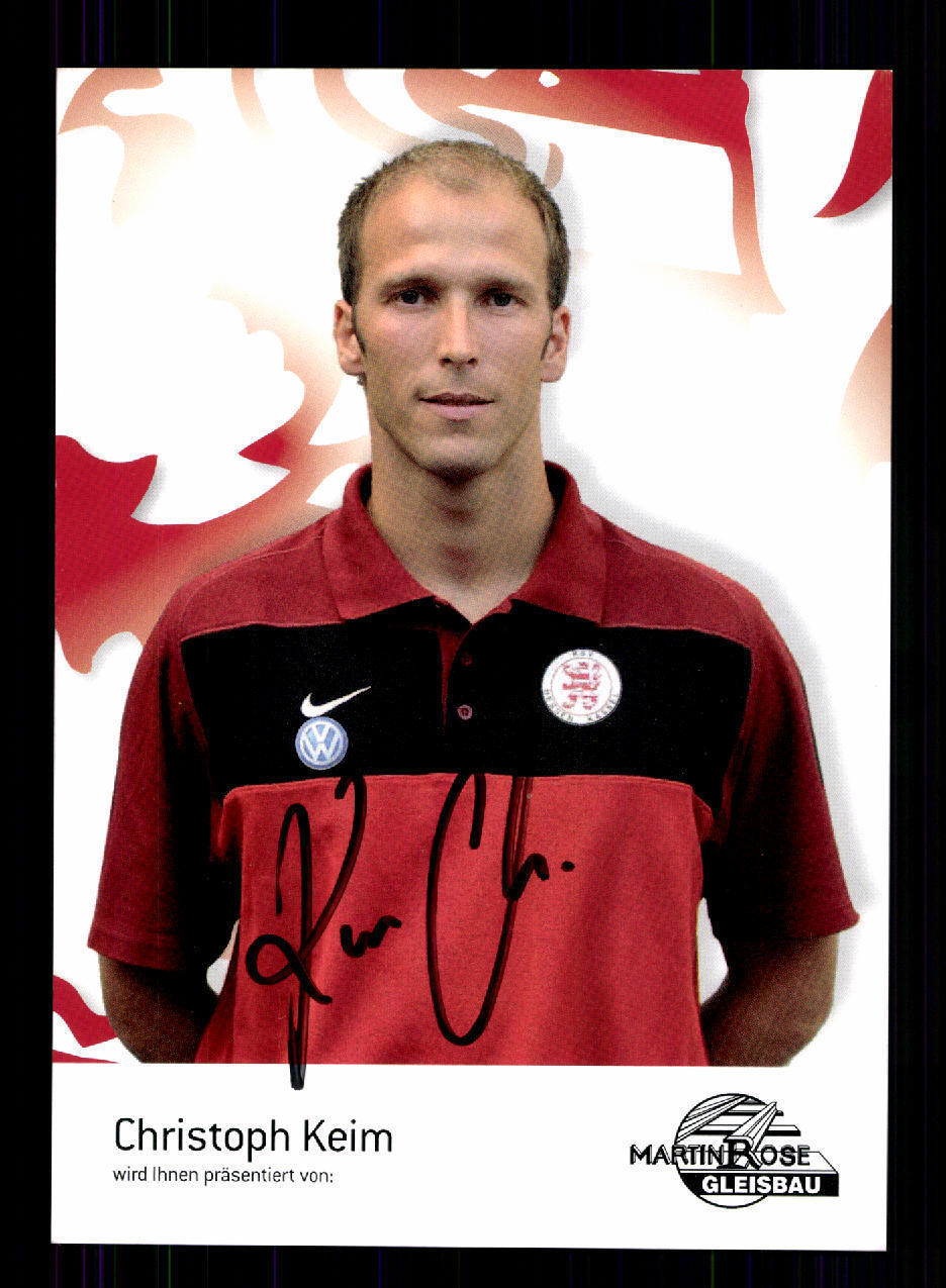 Christopher Keim Autogrammkarte Hessen Kassel 2010-11 Original Signiert+A 170666 | eBay.de