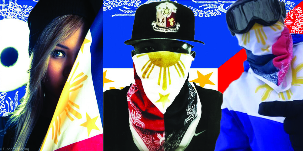 Filipino Panalo EzMIL Flag bandana Philippines Pinoy Pinay 3 stars And ...