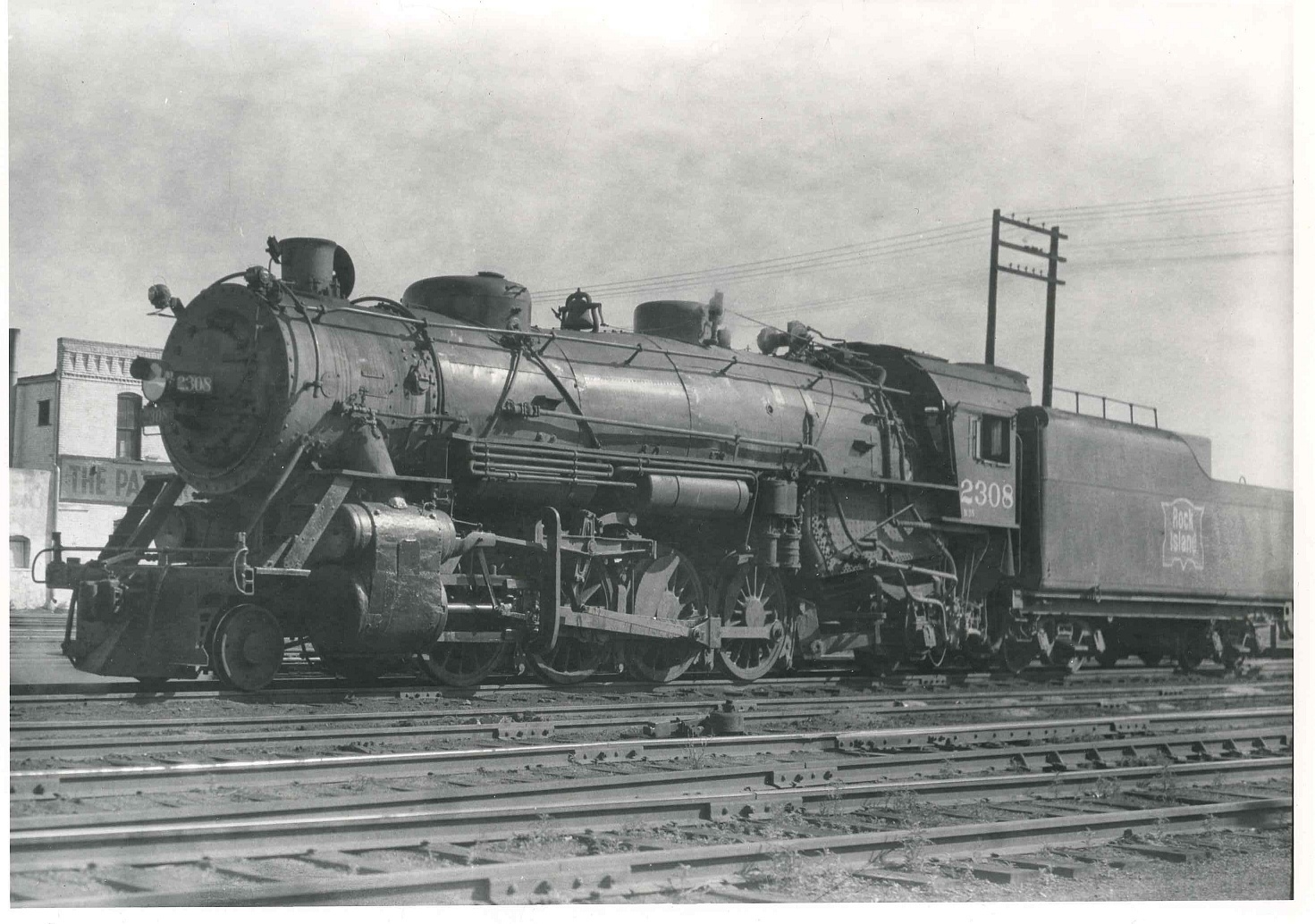 DD237 RP 1939/1960s? CRI&P ROCK ISLAND RAILROAD ENGINE #2308 CHICAGO IL ...