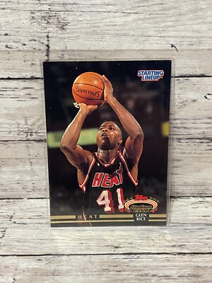 1992-93 Stadium Club Kenner Starting Lineup Cards - Glen Rice (invB)) | eBay