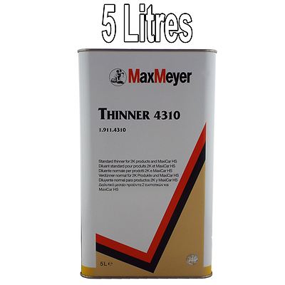 Max Meyer 2K Universal Thinners 5ltr 4310 Paint/Basecoat/Lacquers ...