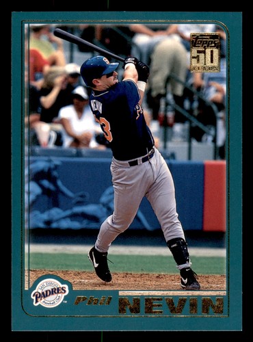 2001 Topps Phil Nevin #9 San Diego Padres | eBay