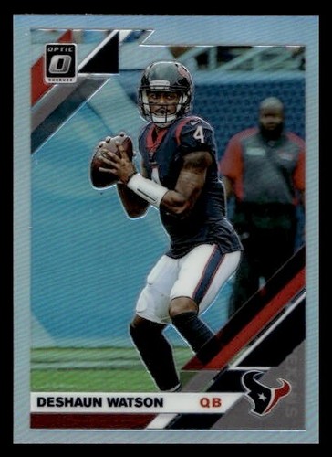 2019 Donruss Optic #41 Deshaun Watson Silver Prizm Holo Texans | eBay