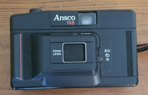 Ansco 135 Point & Shoot 35 mm Film Camera, with 33mm lens, used | eBay