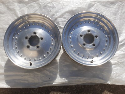 Center Line Auto Drag Wheels 15x3.5 Chevy Pair 1982 And '87 | eBay