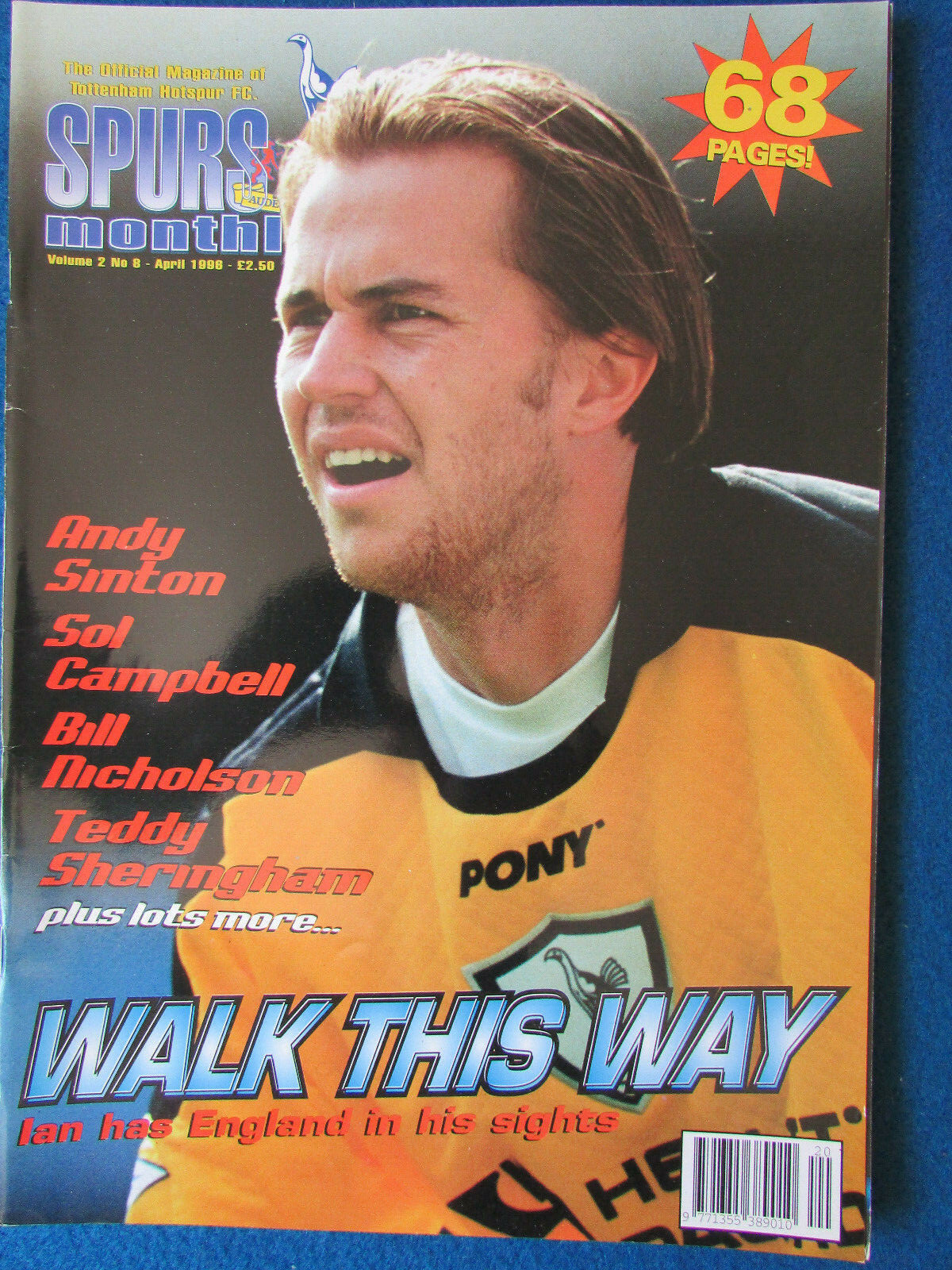 Spurs Monthly Magazine - April 1996 - Vol 2 - No 8 - Ian Walker Cover ...