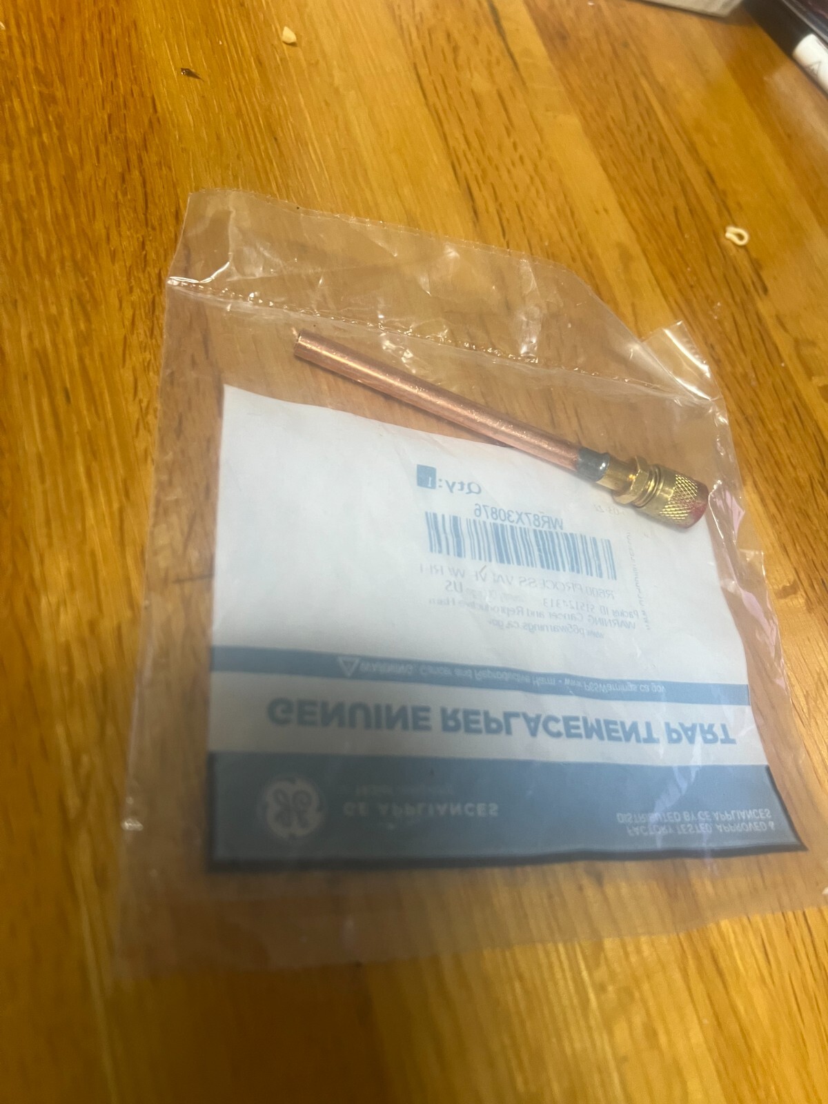 WR87X30876 GE R600 Process Valve W/ Red Cap OEM WR87X30876 | eBay