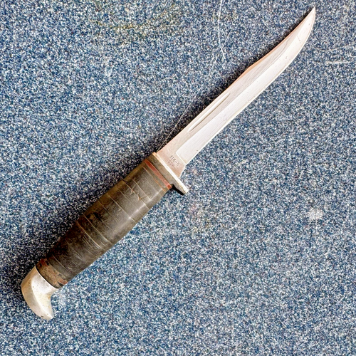 Case XX 316-5 SSP Fixed Blade Knife Stainless Steel Leather Handle ...