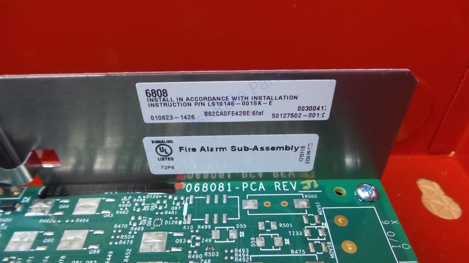 Silent Knight 6808 Addressable Fire Alarm Control Panel Honeywell ...