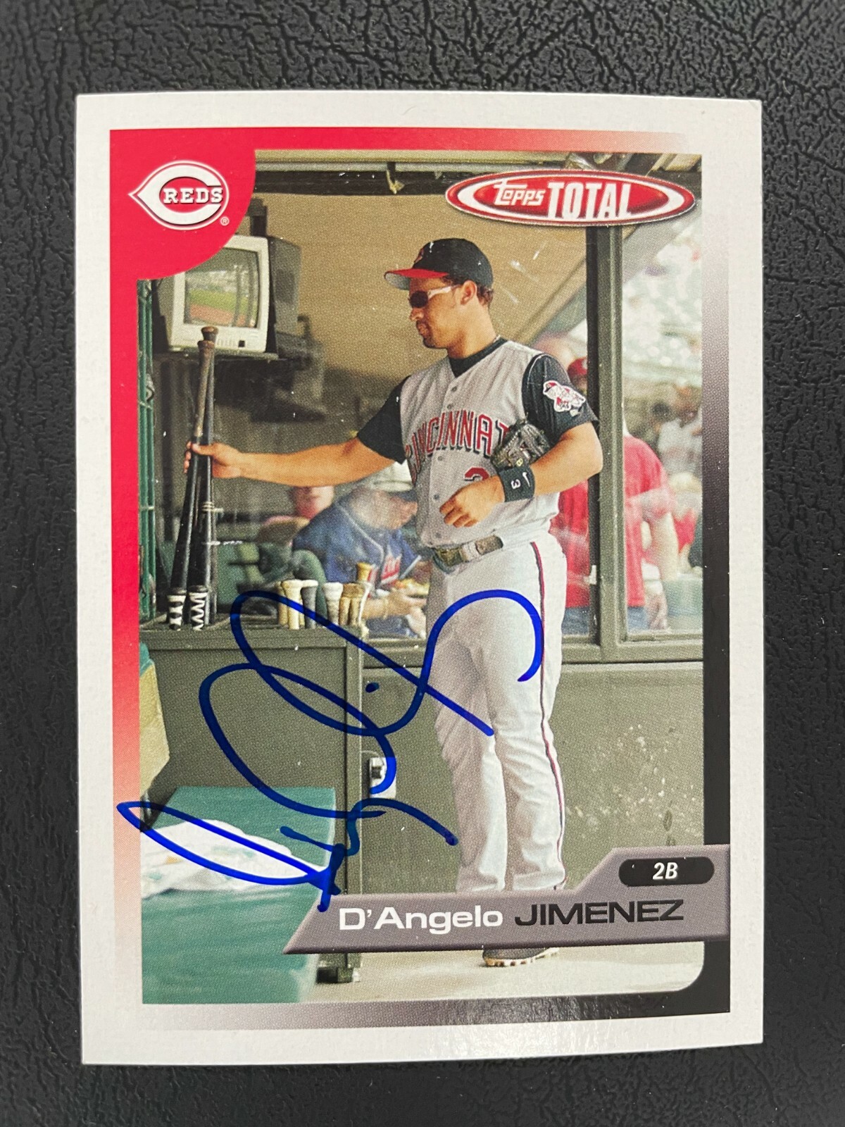 2005 Topps (Total) SIGNED: D'Angelo Jimenez, REDS #424 | eBay