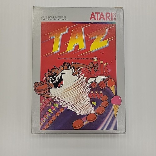 Taz (Atari 2600, 1983) CIB Complete With Box & Manual | eBay